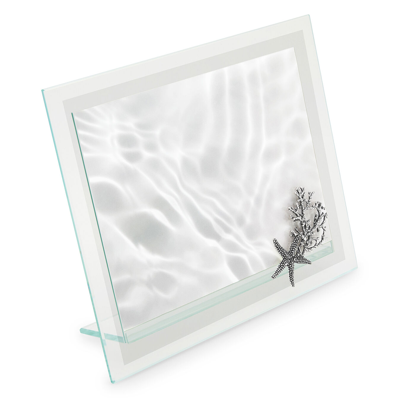 Sea Frame in 800 silver and extra-clear bevelled glass | Giovanni Raspini