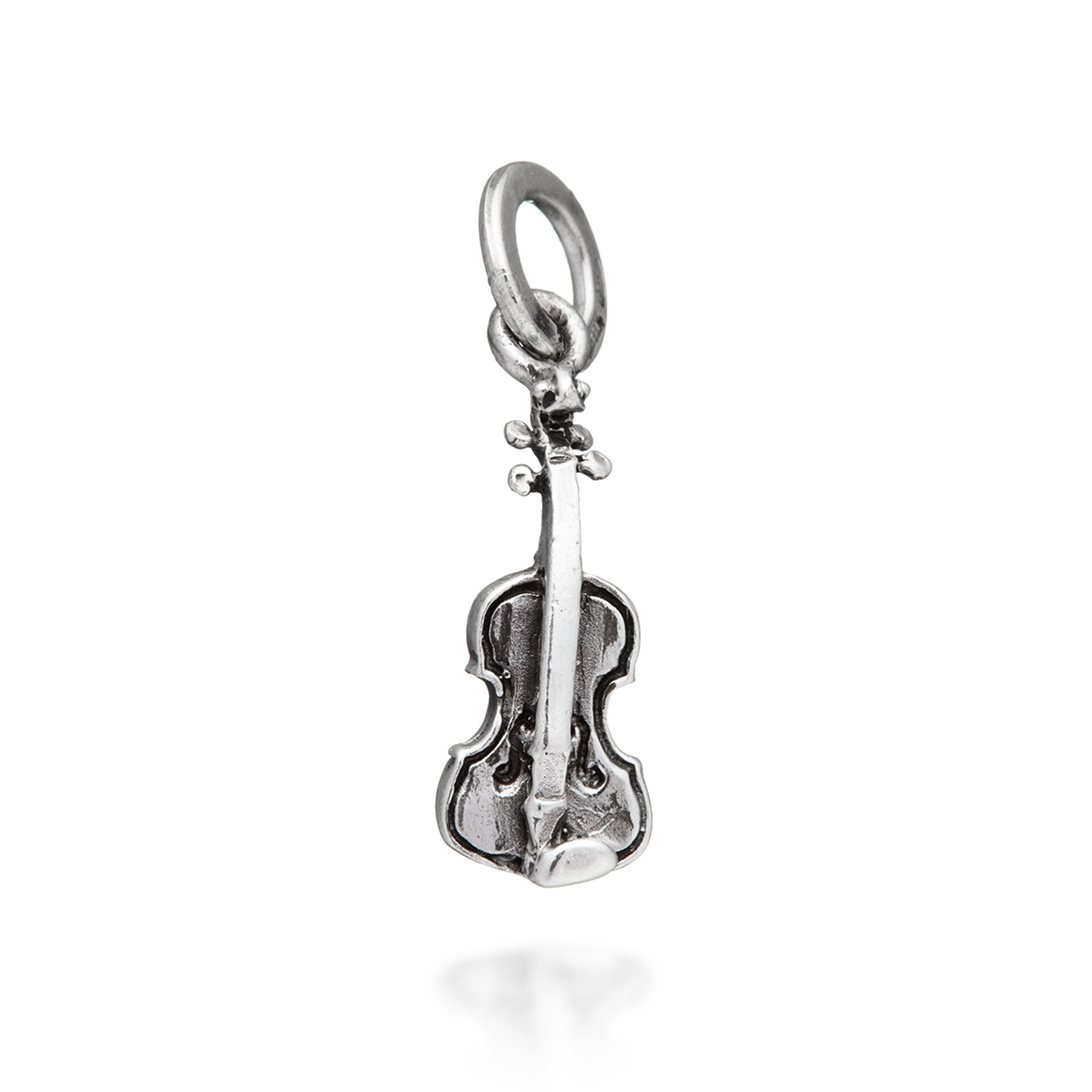 Violin Charm in Sterling Silver | Giovanni Raspini