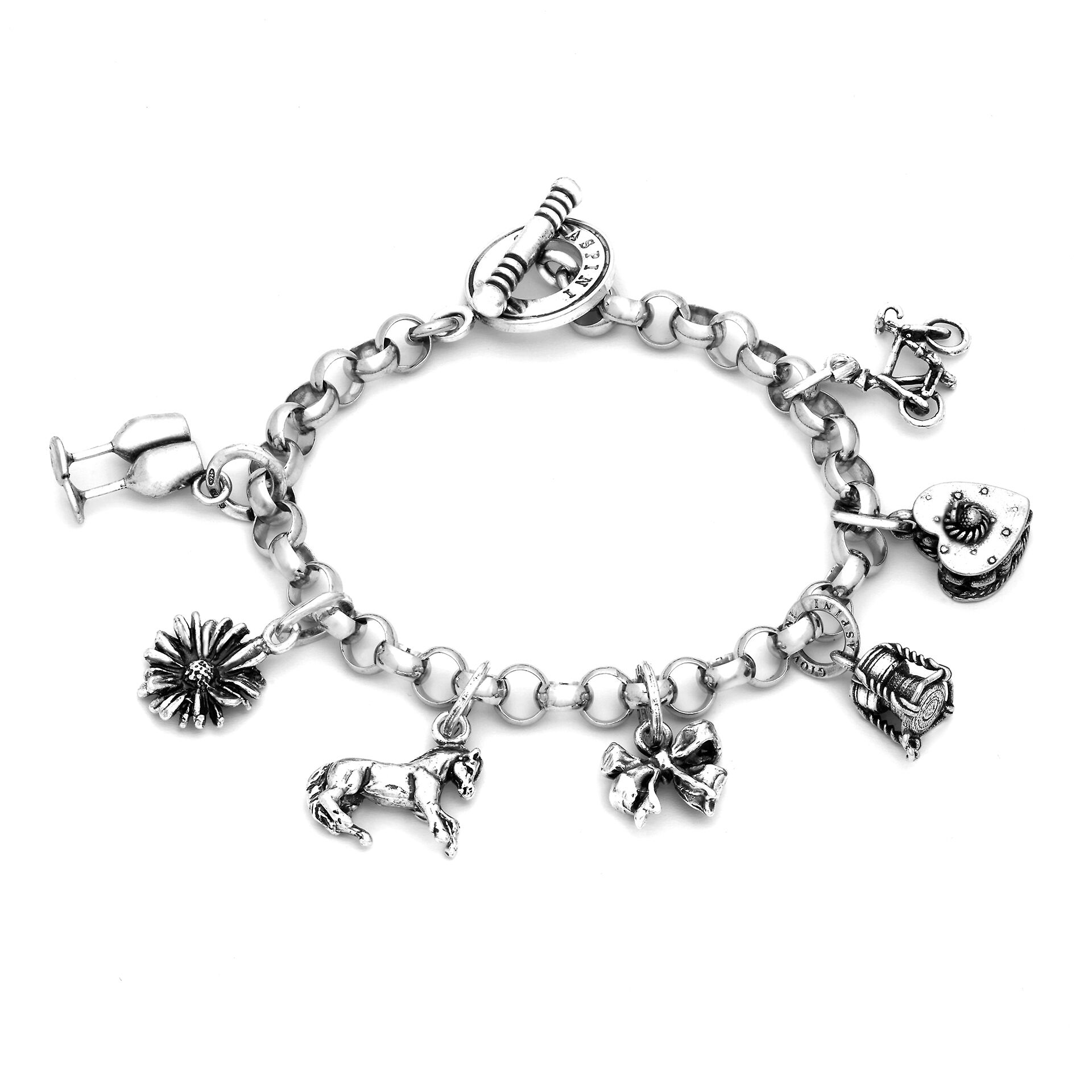Shades Of Silver Bracelet in Sterling Silver | Giovanni Raspini