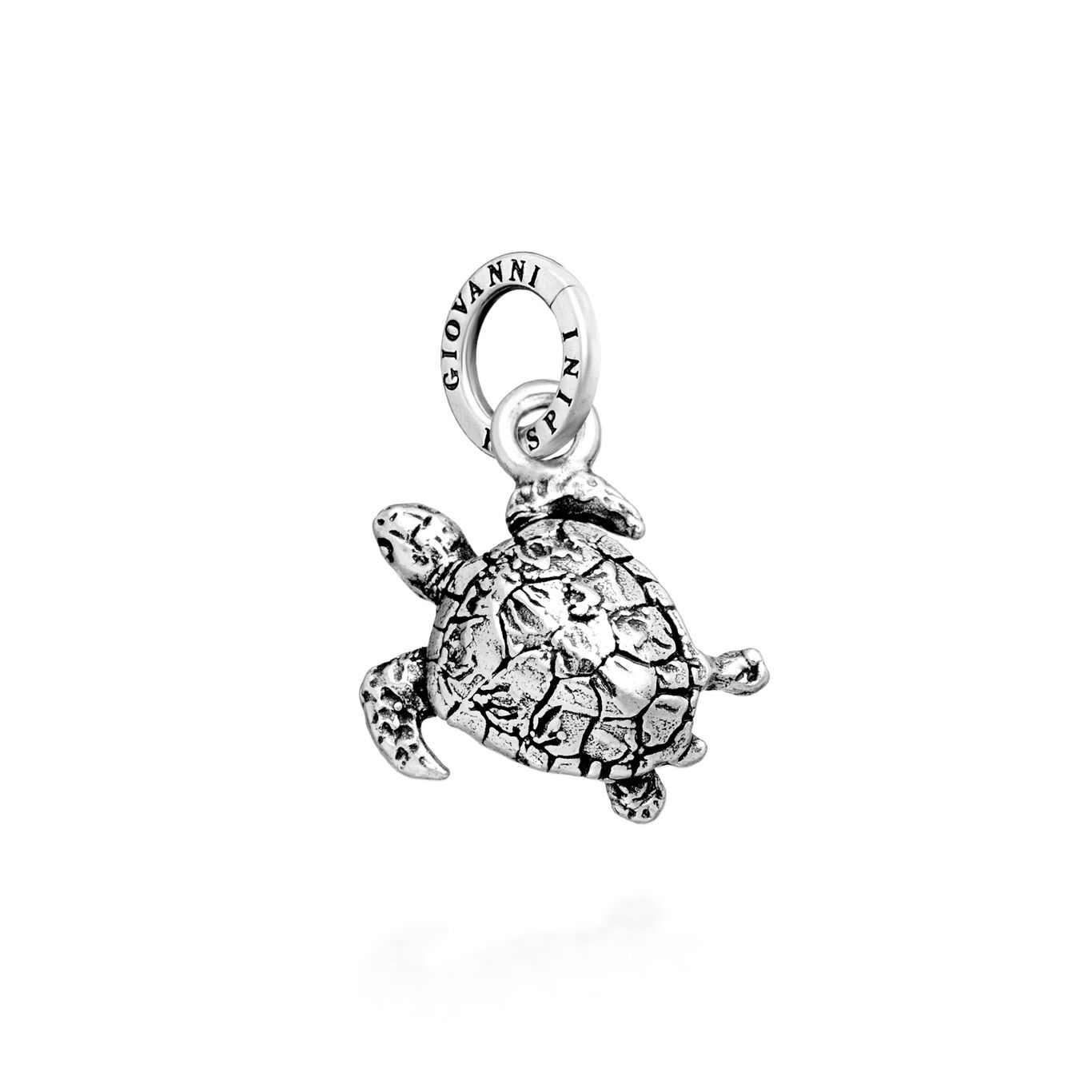 Charm Tortue de mer in Argent massif | Giovanni Raspini