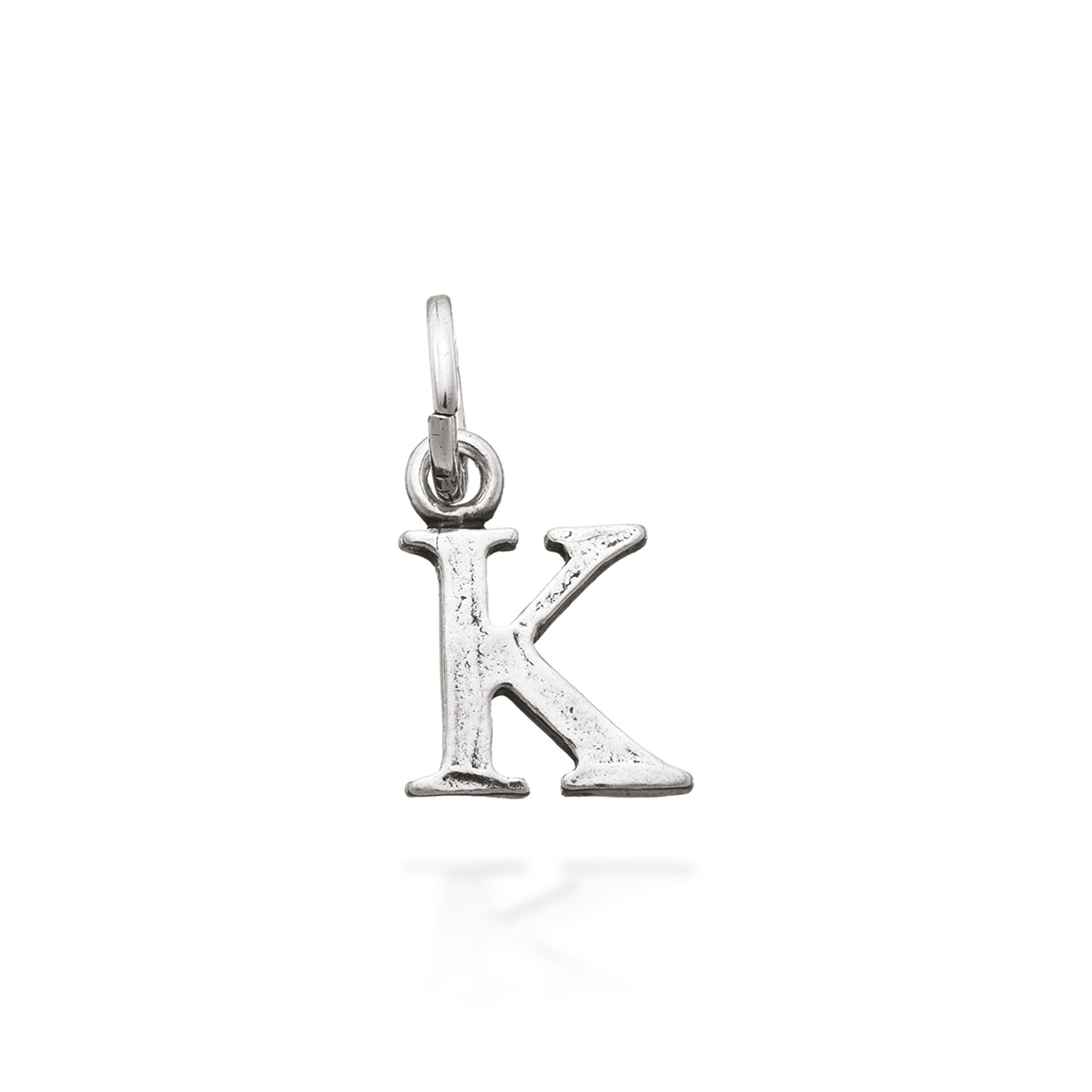 Charm Letra Logo K in Plata 925 | Giovanni Raspini