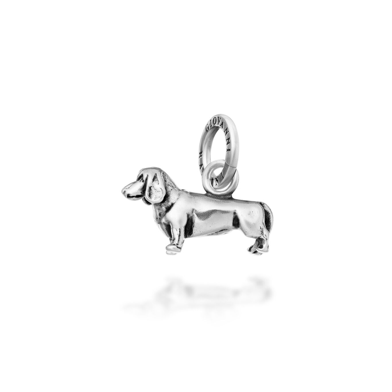 Charm Teckel in Argent massif | Giovanni Raspini
