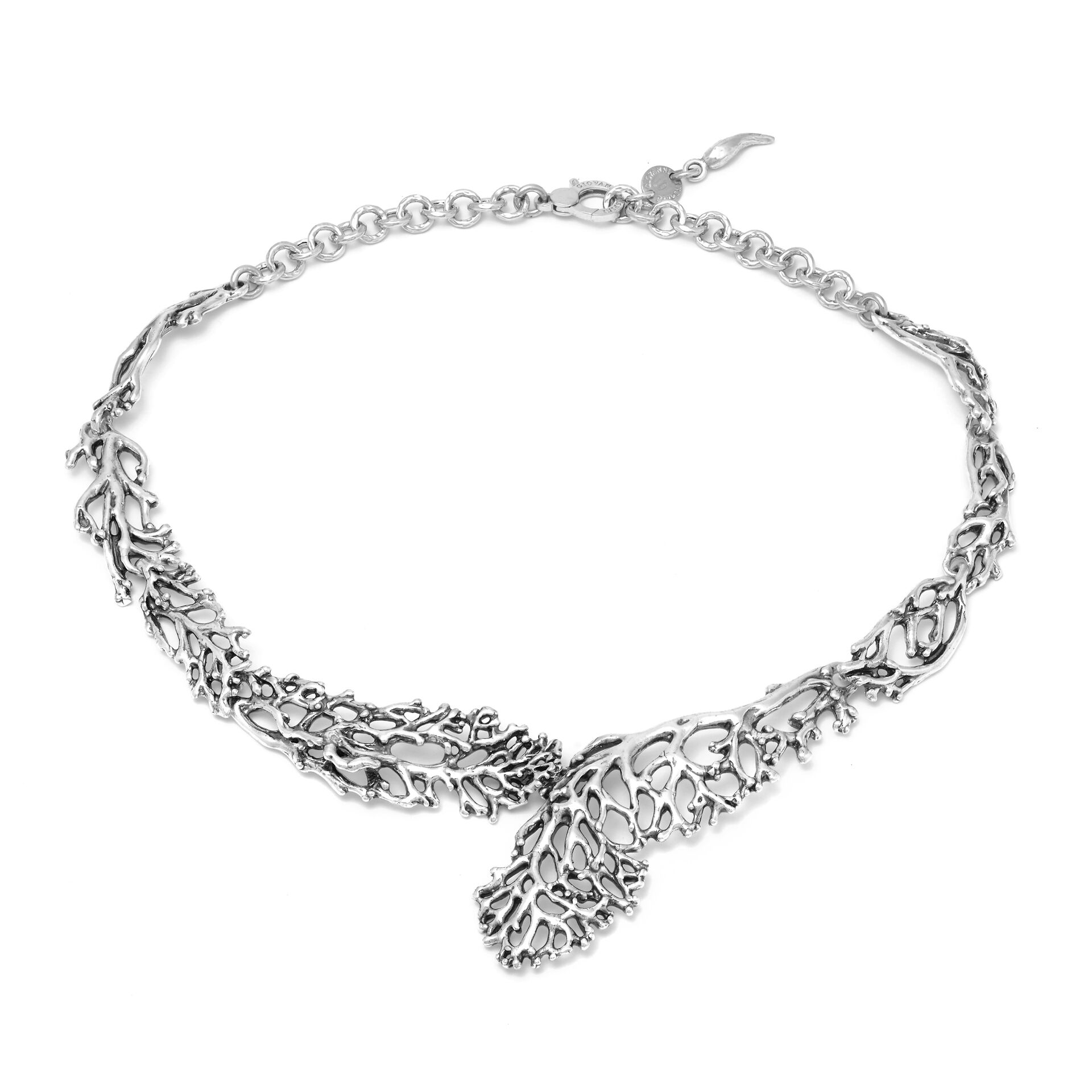 Collier Corail in Argent massif | Giovanni Raspini