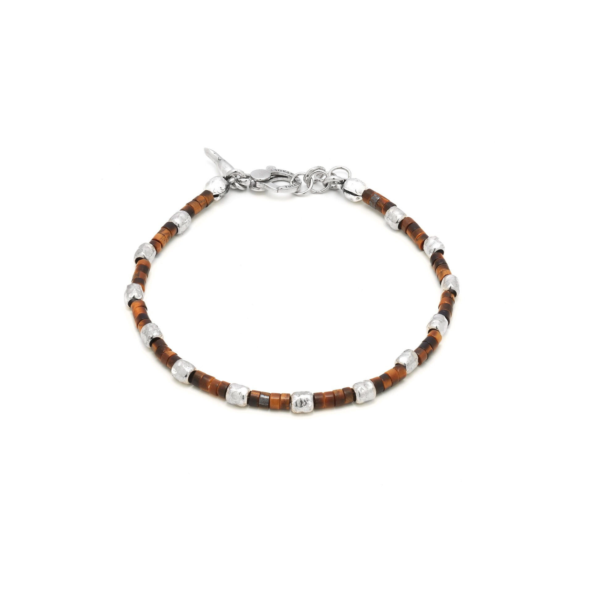 Tiger's Eye Tango Bracelet in Sterling silver and tiger's eye ...